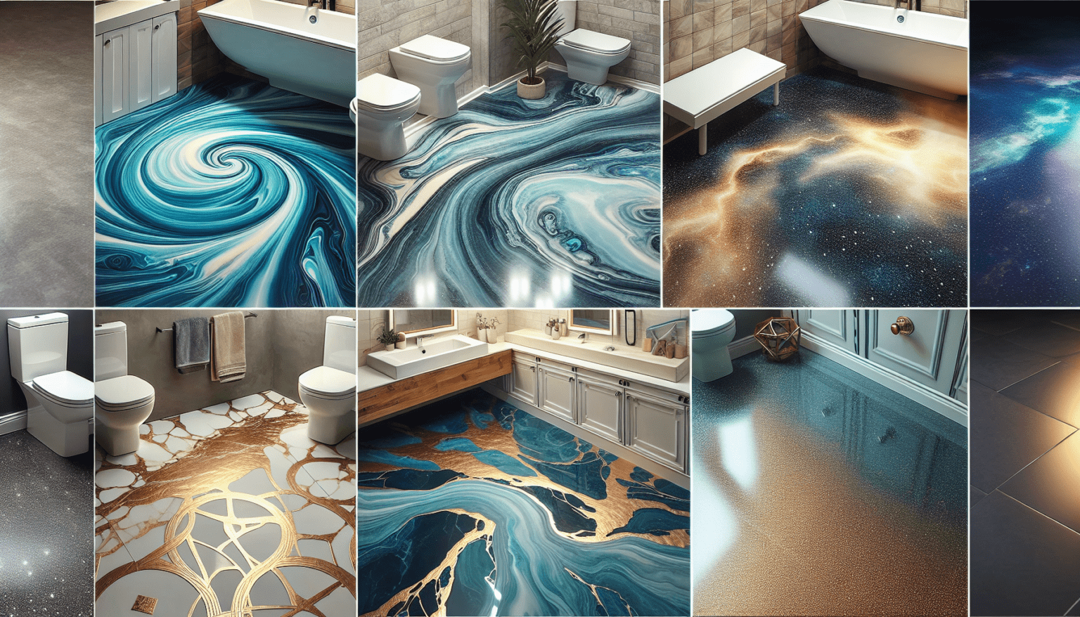 Epoxy Bathroom Floor - How To Apply, Cost & Floor Care